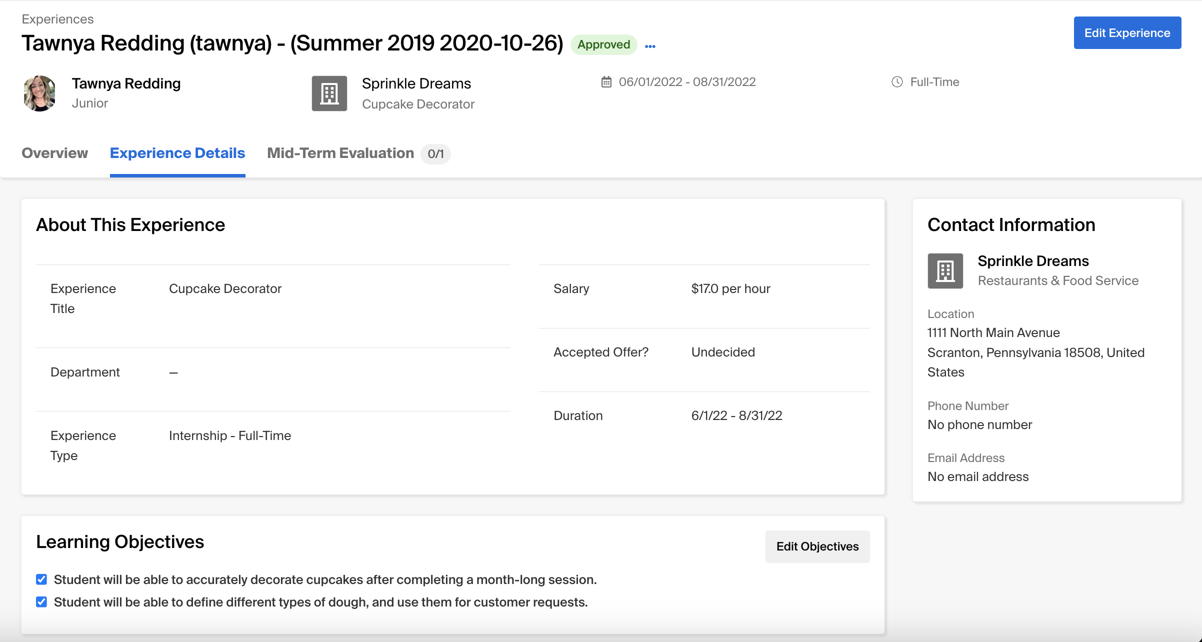 Add or Edit a Learning Objective to an Experience – Handshake Help Center Add or Edit a Learning Objective to an Experience – Handshake Help Center