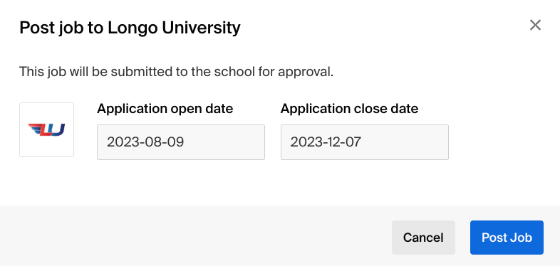 How to Post a Job to Additional Schools – Handshake Help Center