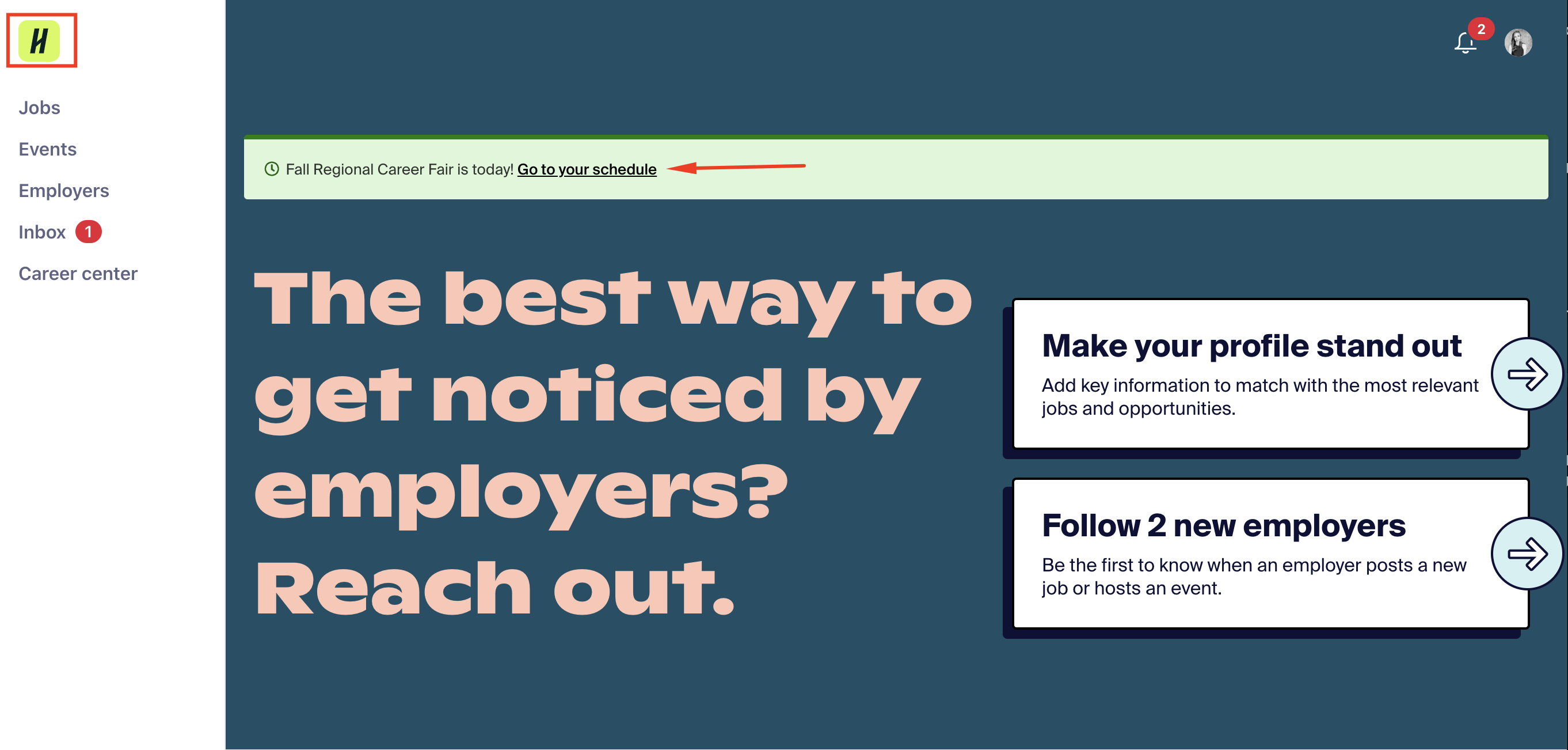 Join a Virtual Career Fair Session – Handshake Help Center