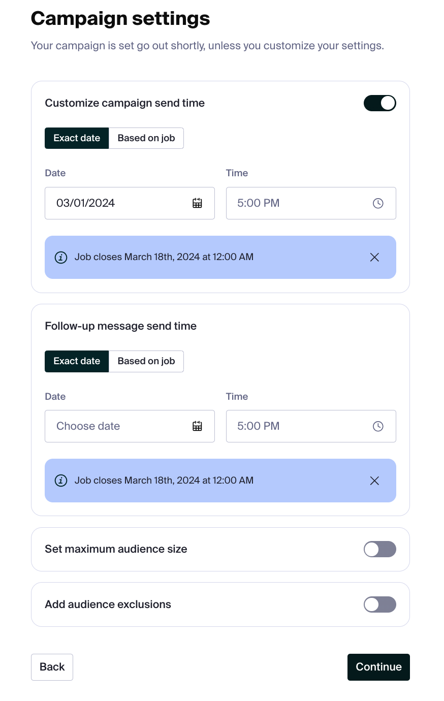 Campaigns: Create a Job Campaign – Handshake Help Center