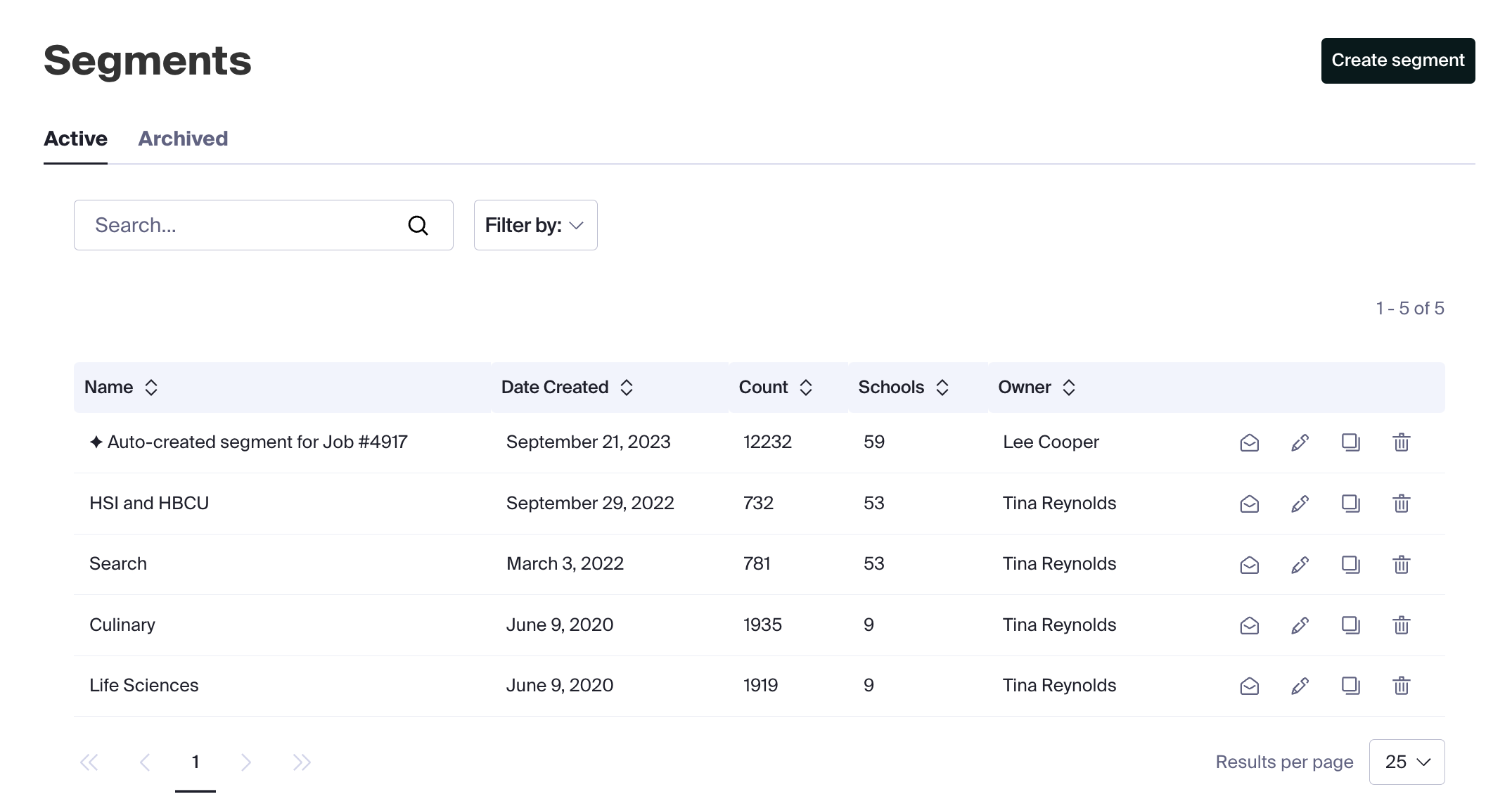 How to Build a Segment – Handshake Help Center