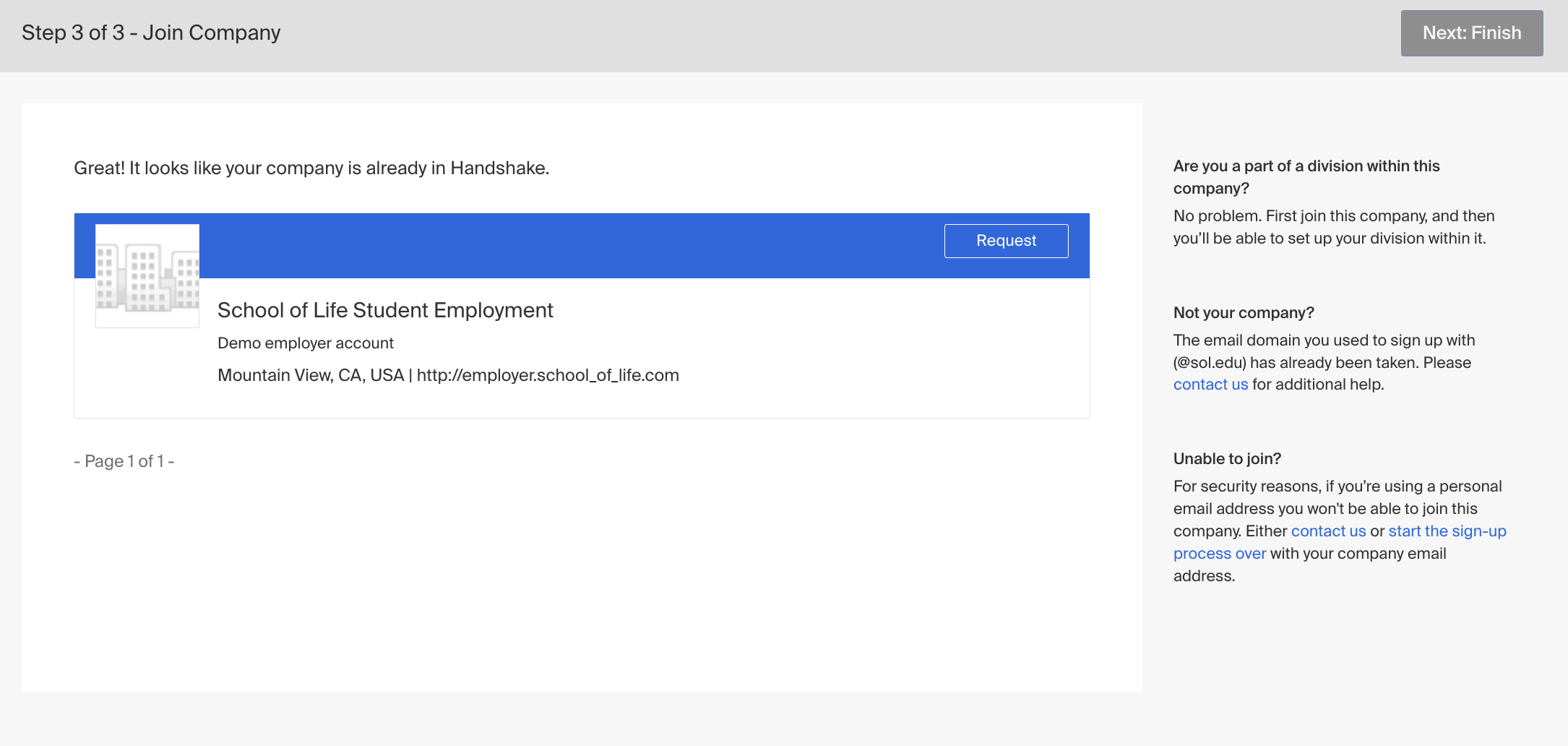 On-Campus Employment in Handshake – Handshake Help Center