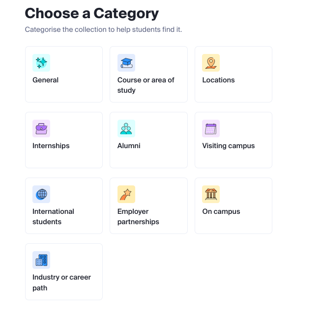 Creating and Customising Collections – Handshake Help Centre