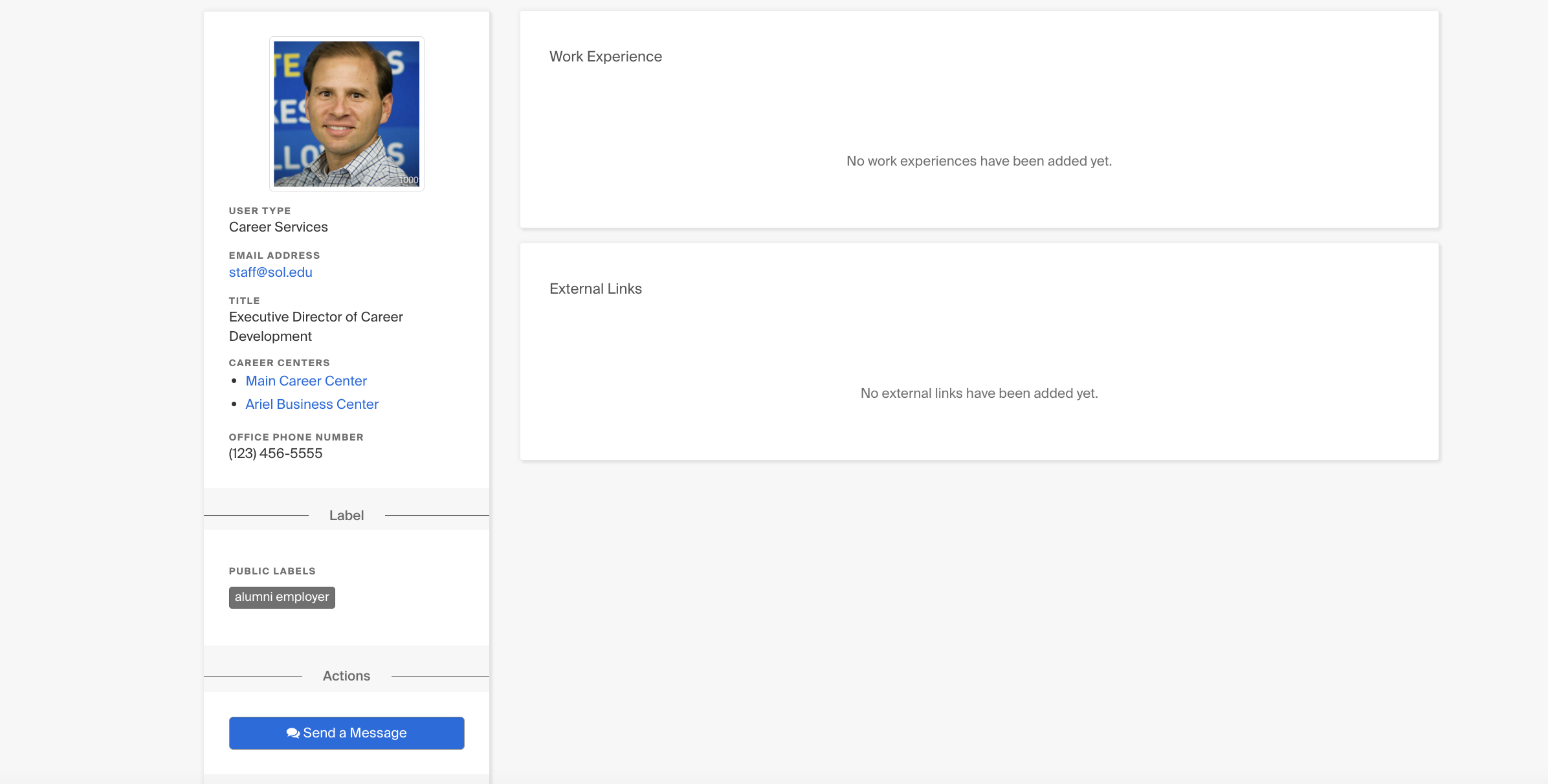 How to Locate your School’s Contact Information in Handshake ...