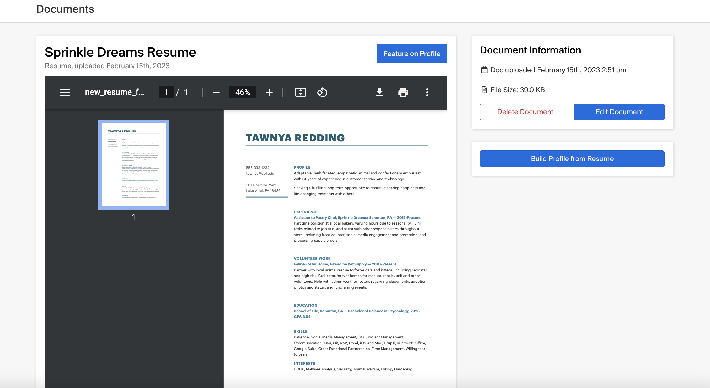 Comment Modifier ou Supprimer un Document? – Centre d'aide Handshake