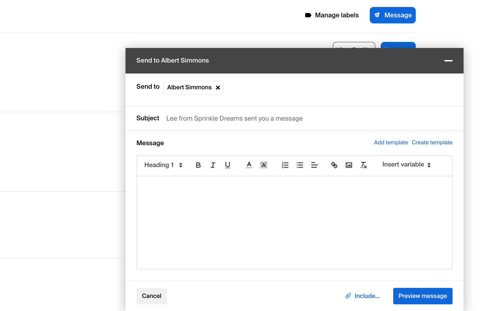 How to Send a Student a Message – Handshake Help Center