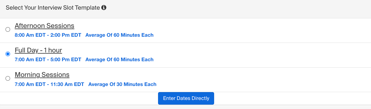 How to Request an Interview Schedule at a School – Handshake Help Center