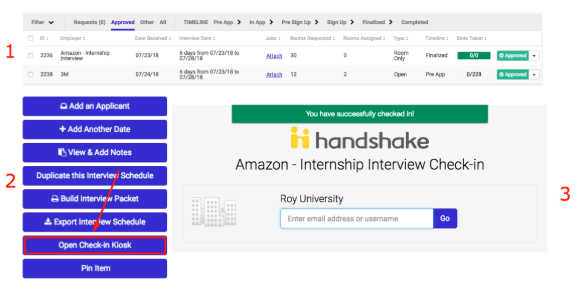 On-Campus Interviews System Setup and Workflow Guide – Handshake Help ...