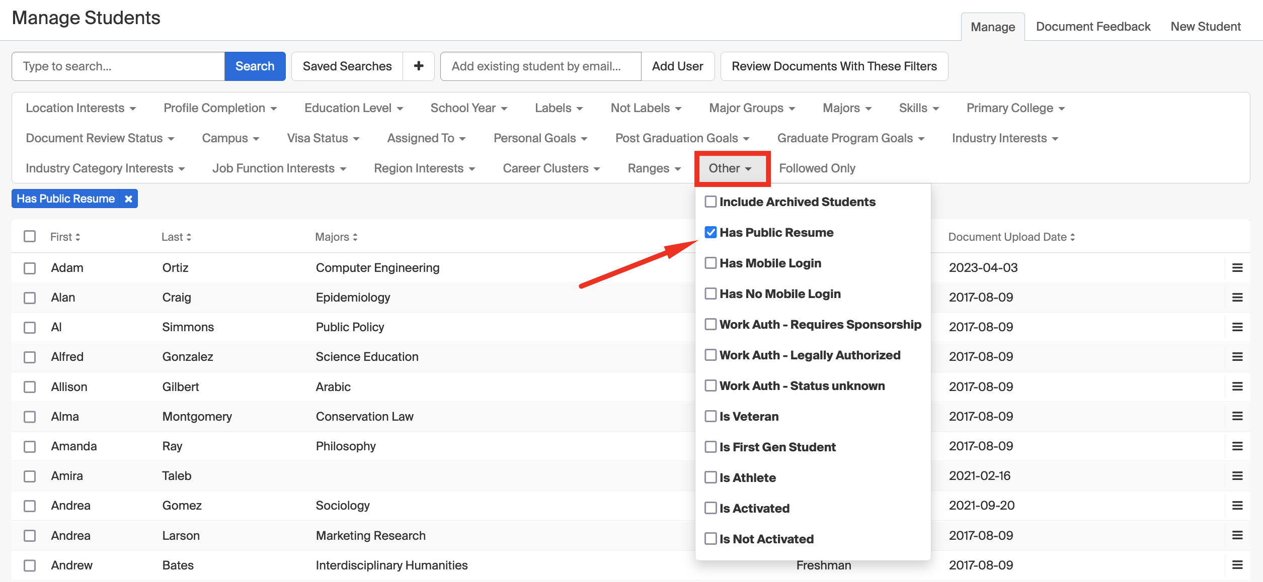 Download a Student Resume Book – Handshake Help Center