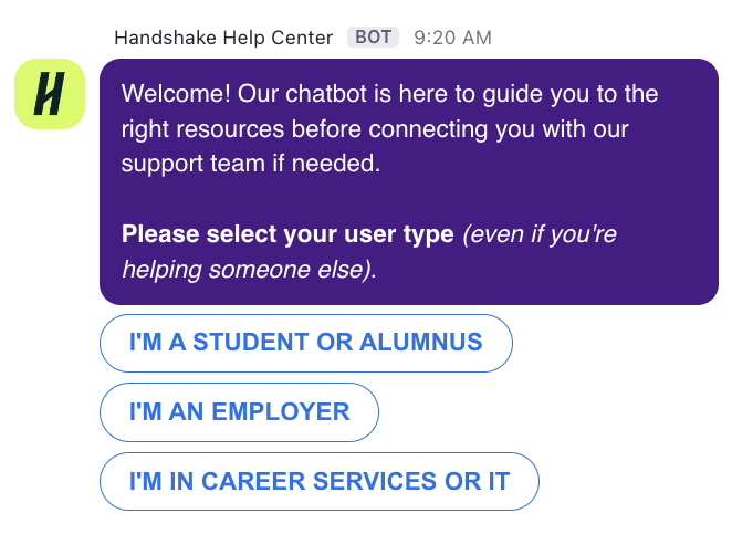 How to Request to Add a New Job Role Group – Handshake Help Center