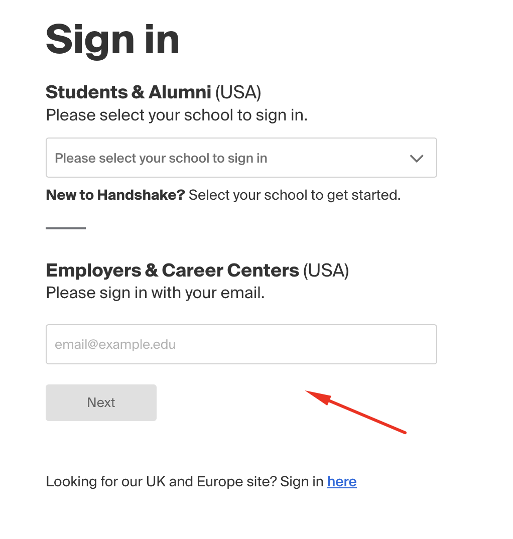 Login to Handshake as a Career Services Staff Member – Handshake Help ...