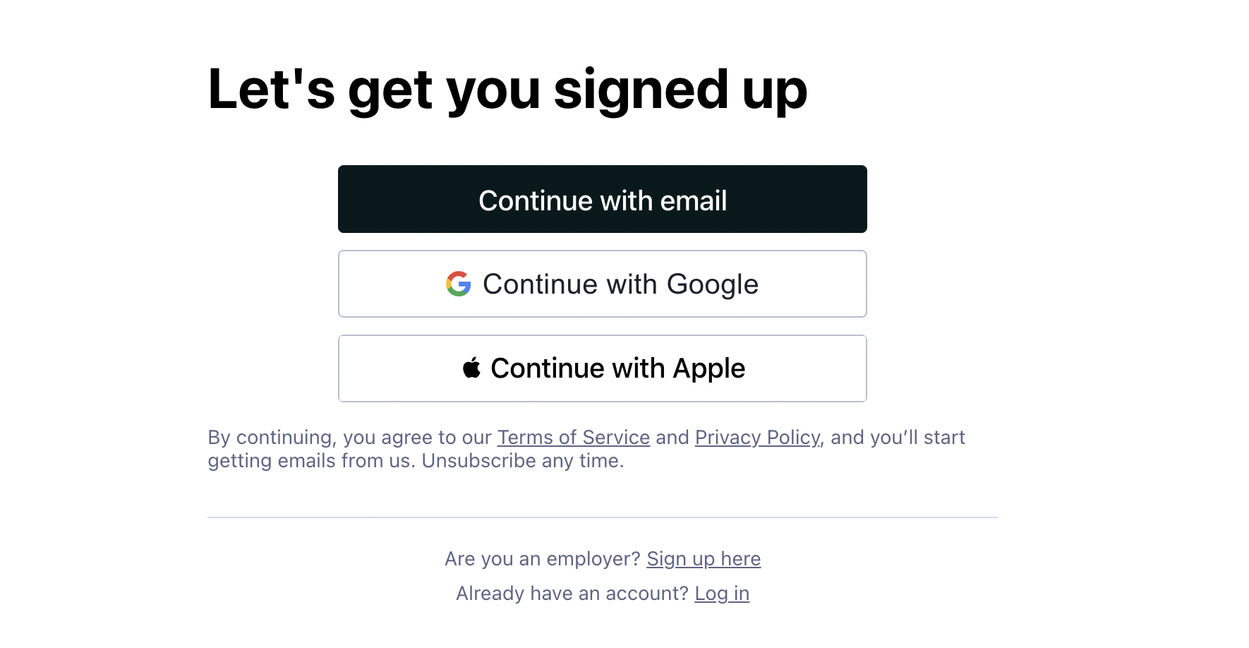Creating an Account and Logging In to Handshake – Handshake Help Centre