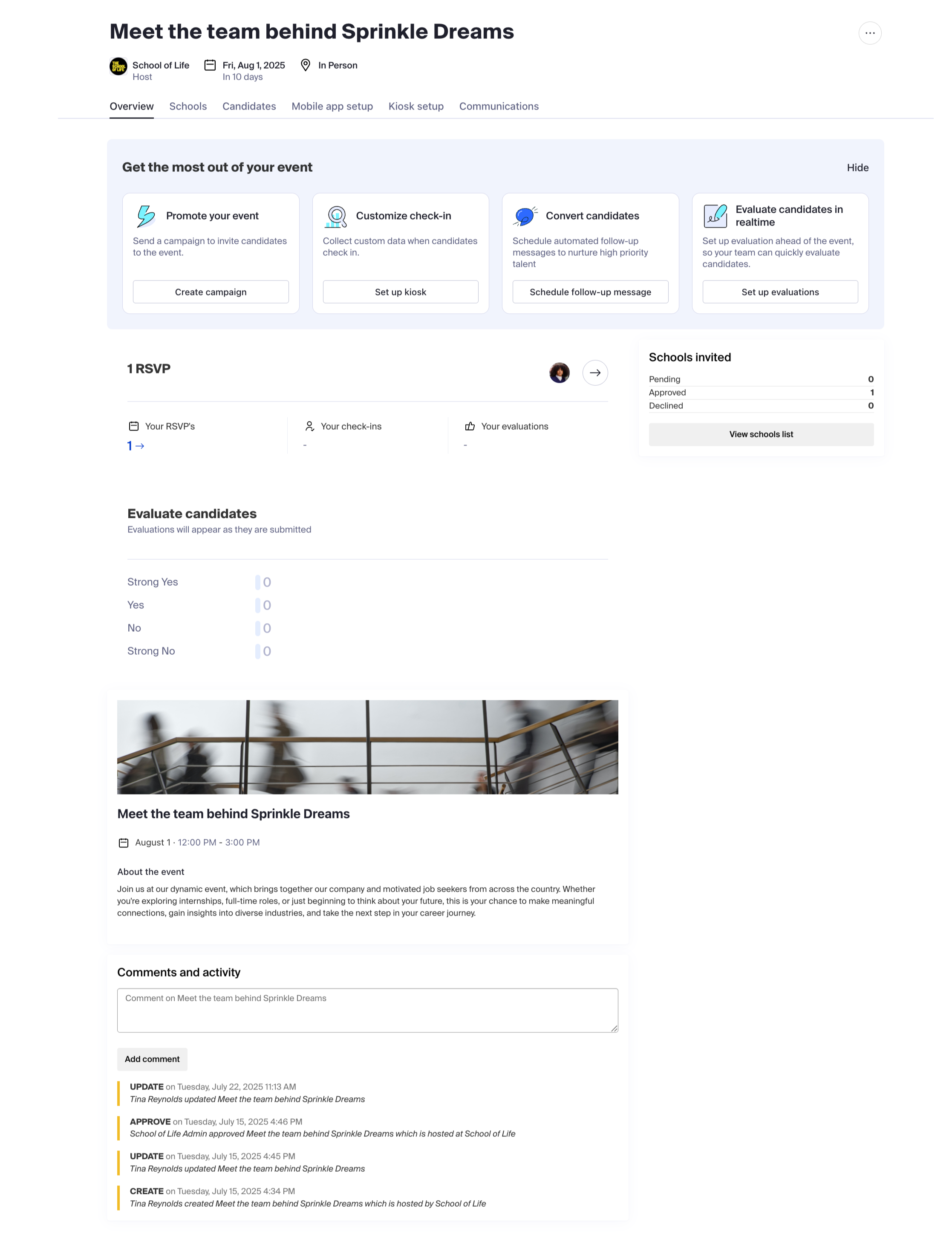 How to Create an Event – Handshake Help Centre