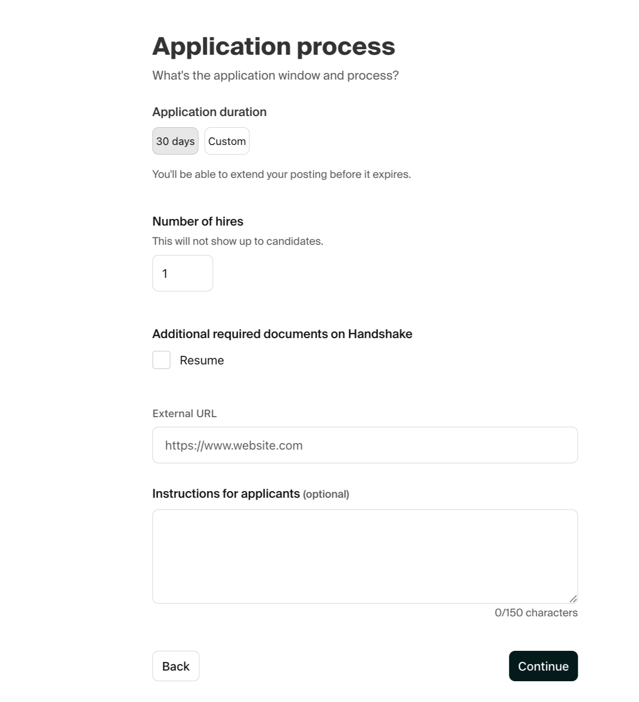 How to Post a Job – Handshake Help Center