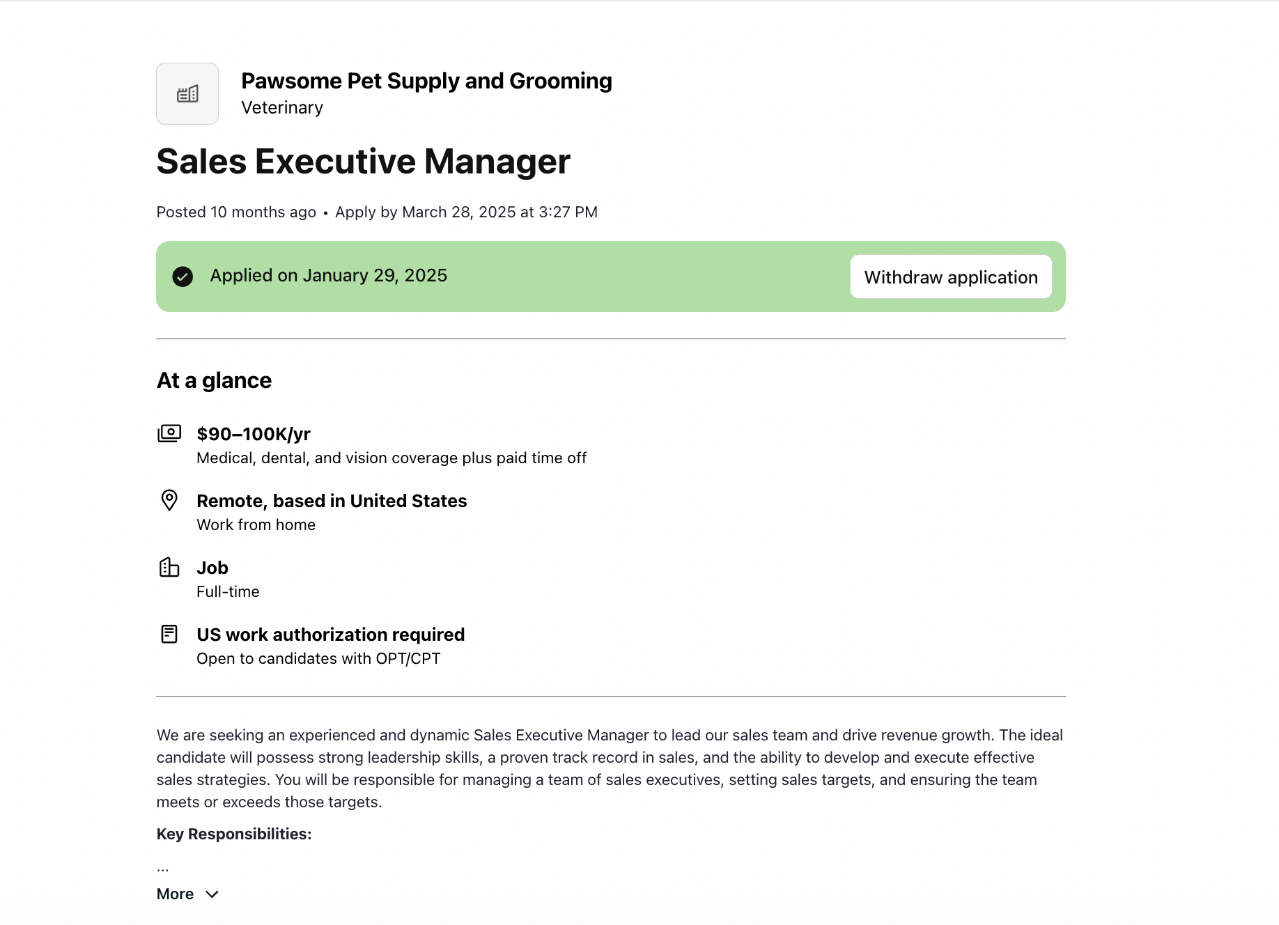 Withdraw an Application in Handshake – Handshake Help Center