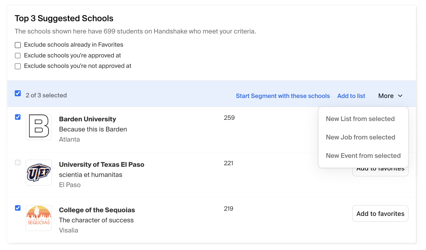 Using School Explorer – Handshake Help Center