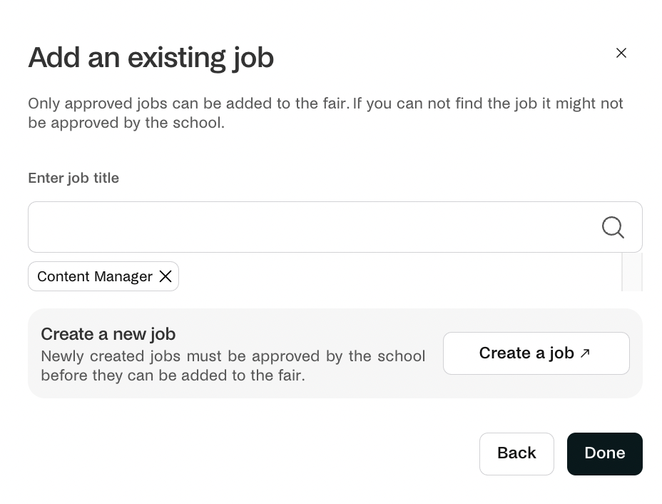 Connecting Your Jobs to Your Fair Registrations – Handshake Help Center