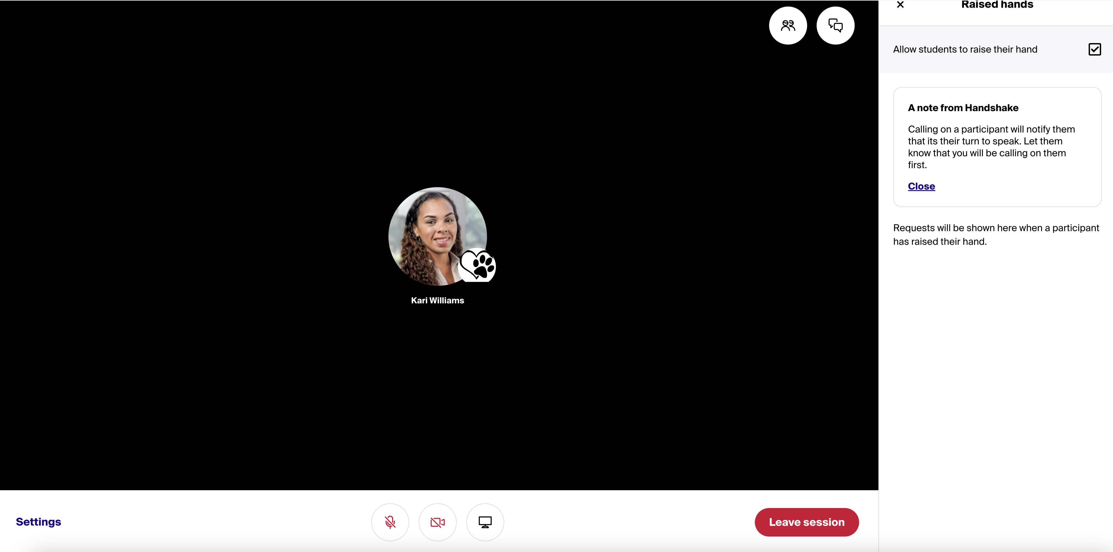 Hosting via Video on Handshake – Handshake Help Center