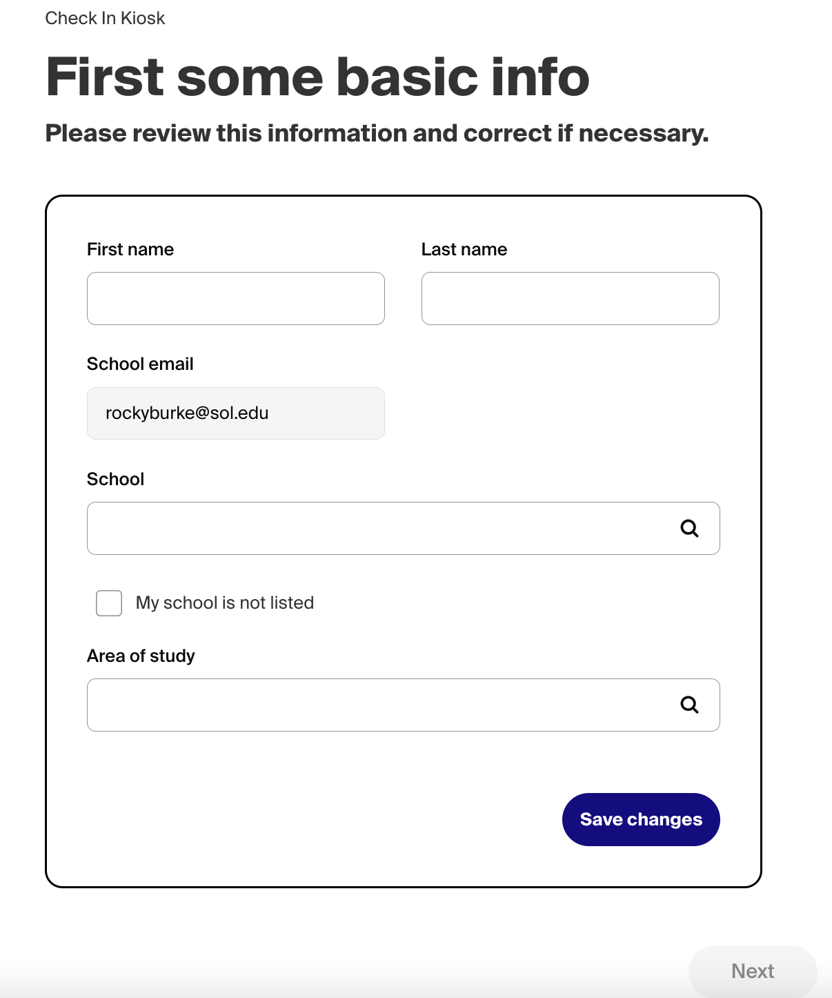 Check-in with an Employer at an Event or Fair – Handshake Help Center